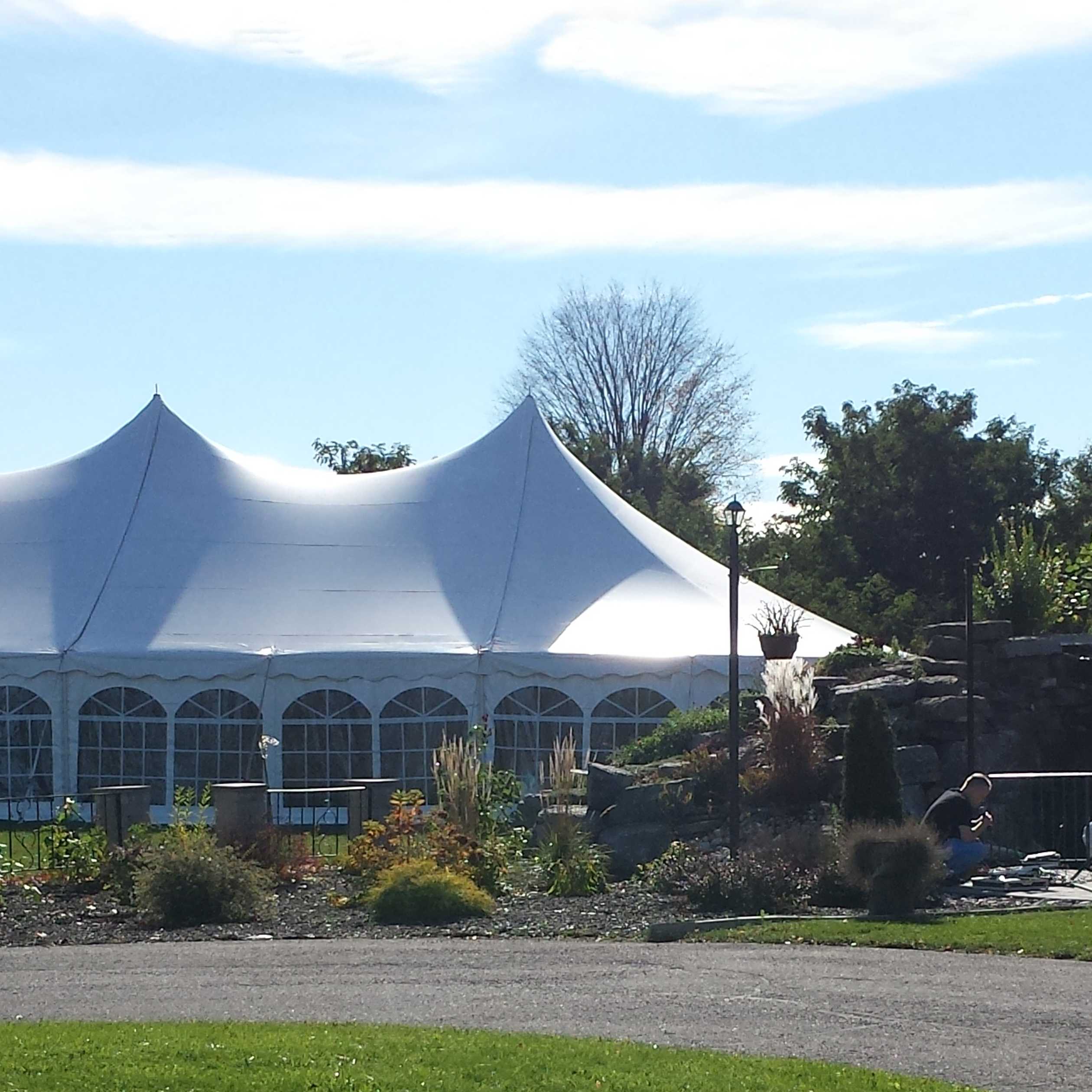 Tent liners, pole wraps, and string lighting are all great ways to ...