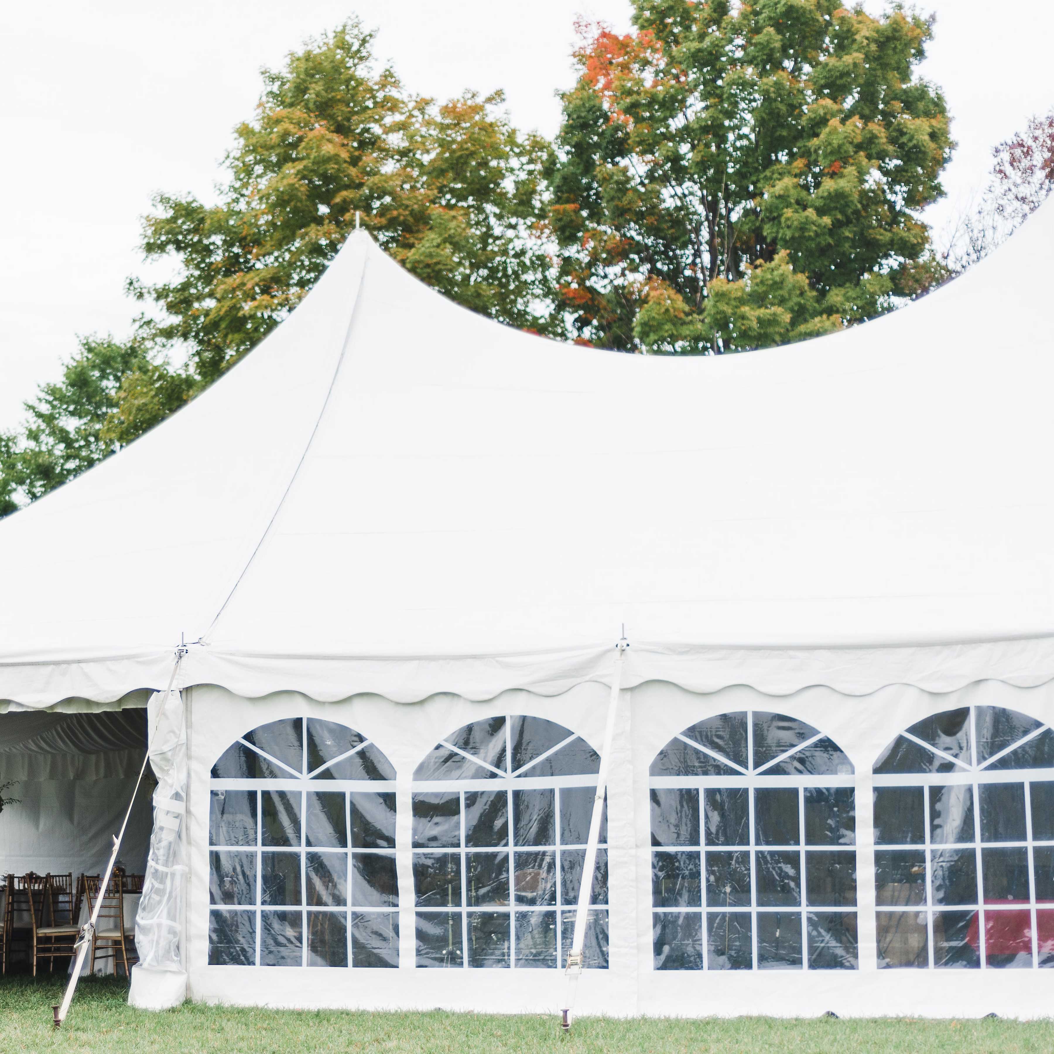 Tent liners, pole wraps, and string lighting are all great ways to ...