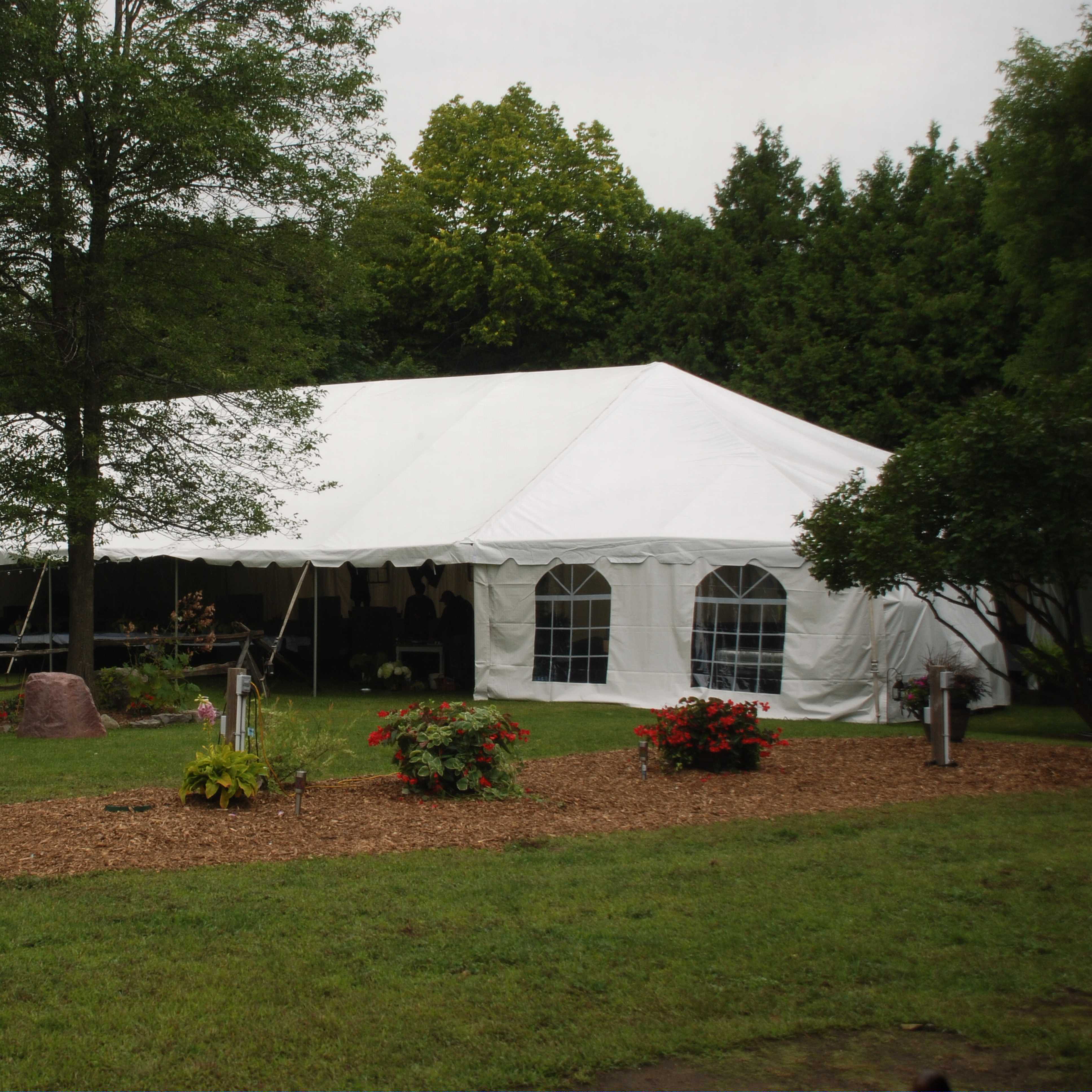 Tent liners, pole wraps, and string lighting are all great ways to ...