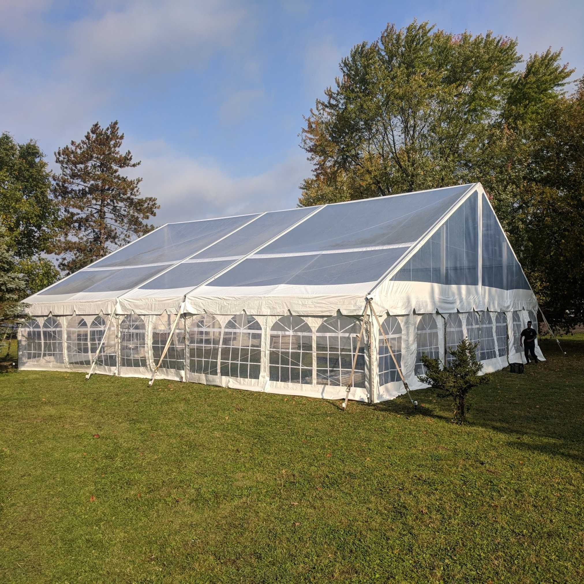 Tent liners, pole wraps, and string lighting are all great ways to ...