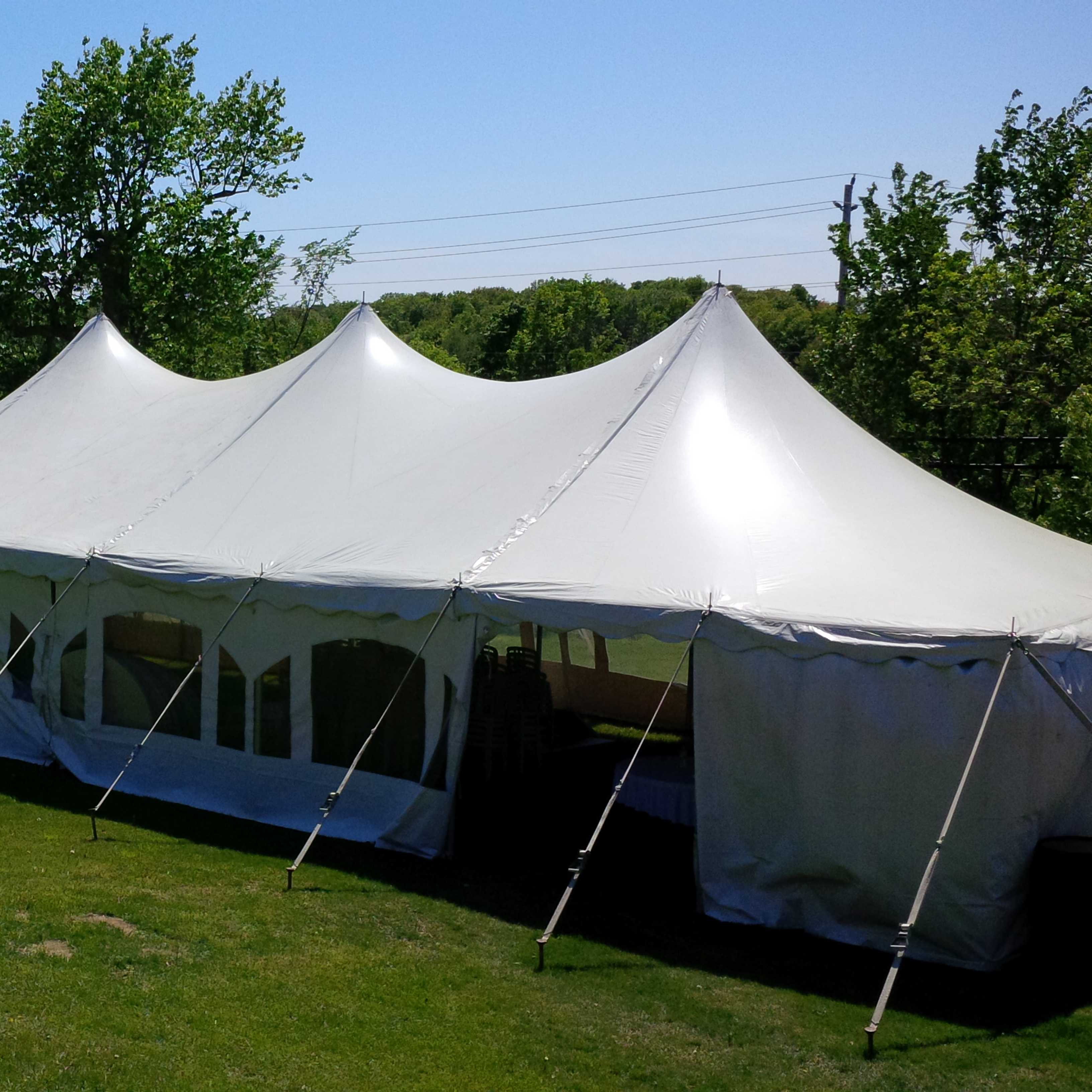 Don't expose yourself to the elements, rent a tent for your event today!